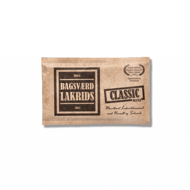Classic Lakris plate, mini 40g - Presangen